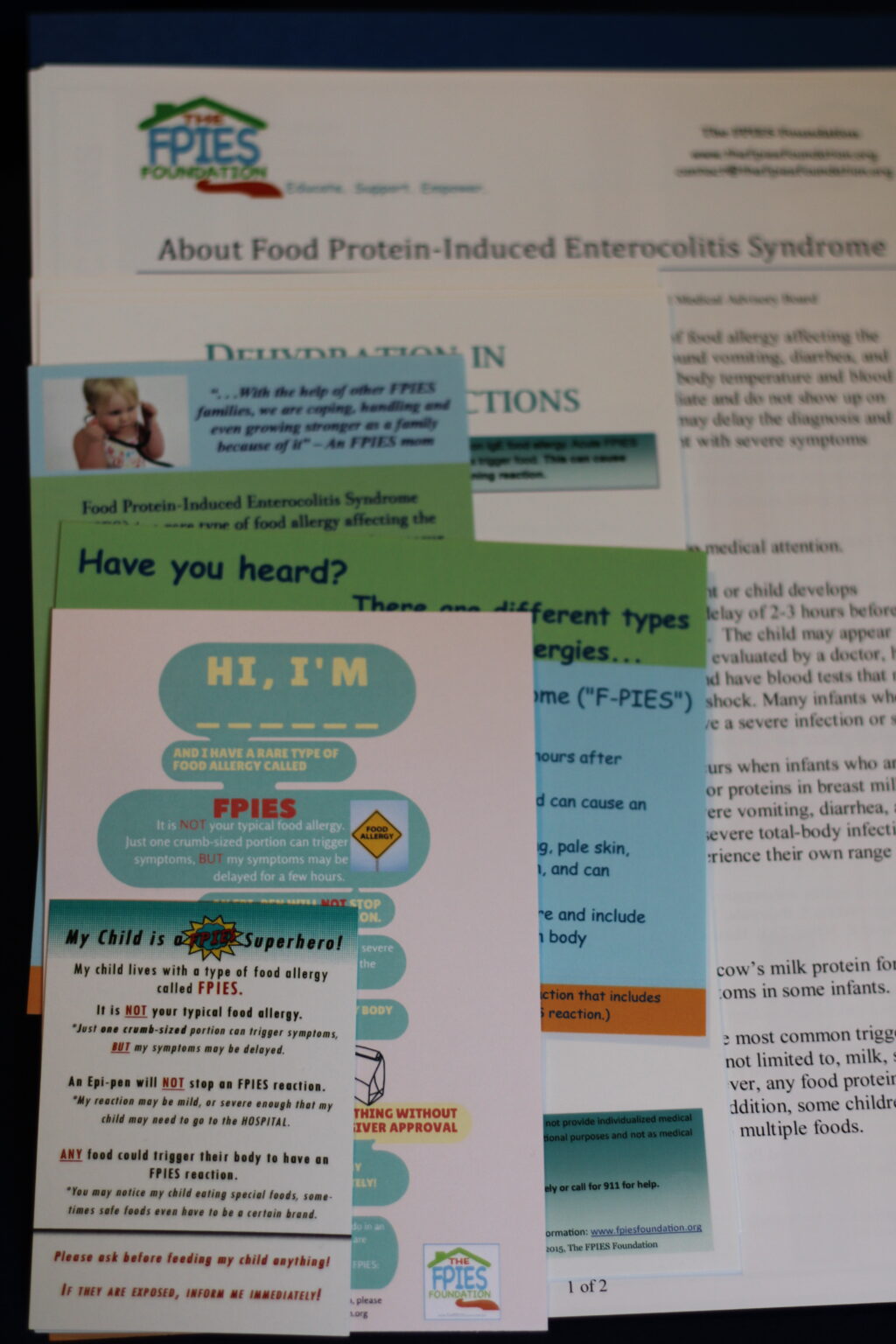 Raise Awareness for FPIES – The FPIES Foundation